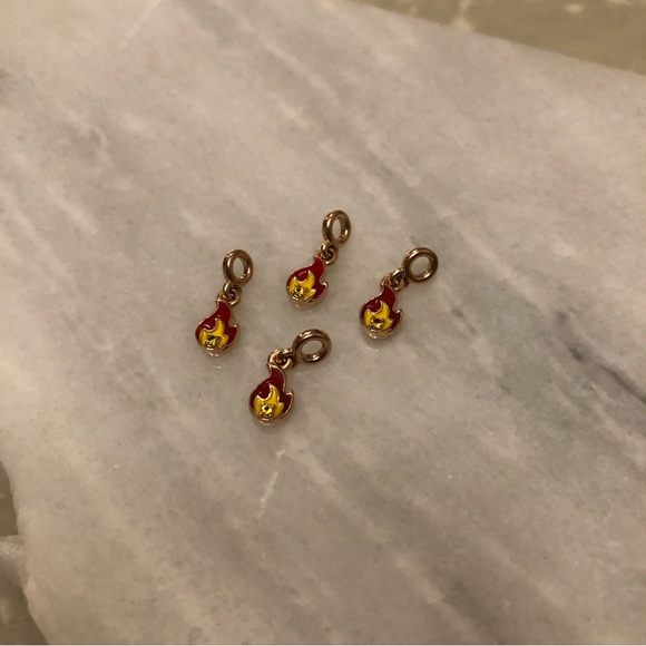 Pandora | Jewelry | Pandora Me Burning Flame Mini Dangle Charm | Poshmark